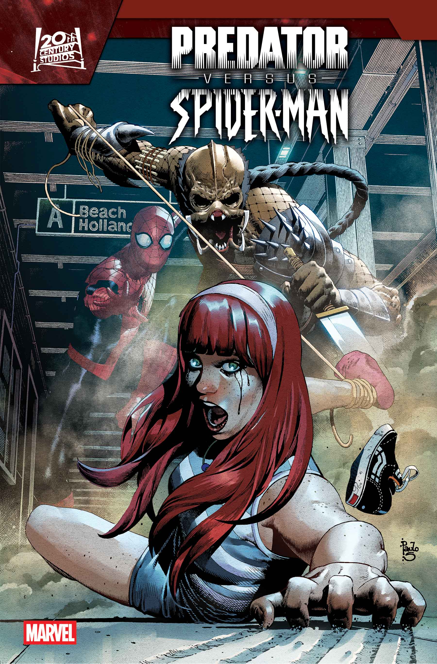 Marvel Teases Spider-Man vs. Predator in New First Look