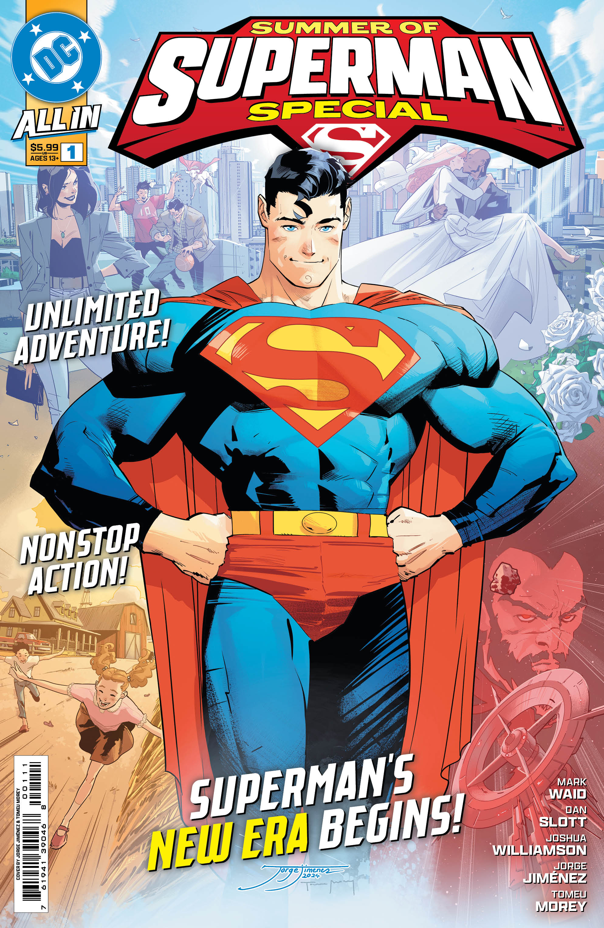 Joshua Williamson Teases Summer of Superman Special, Ties to DC's Big ...