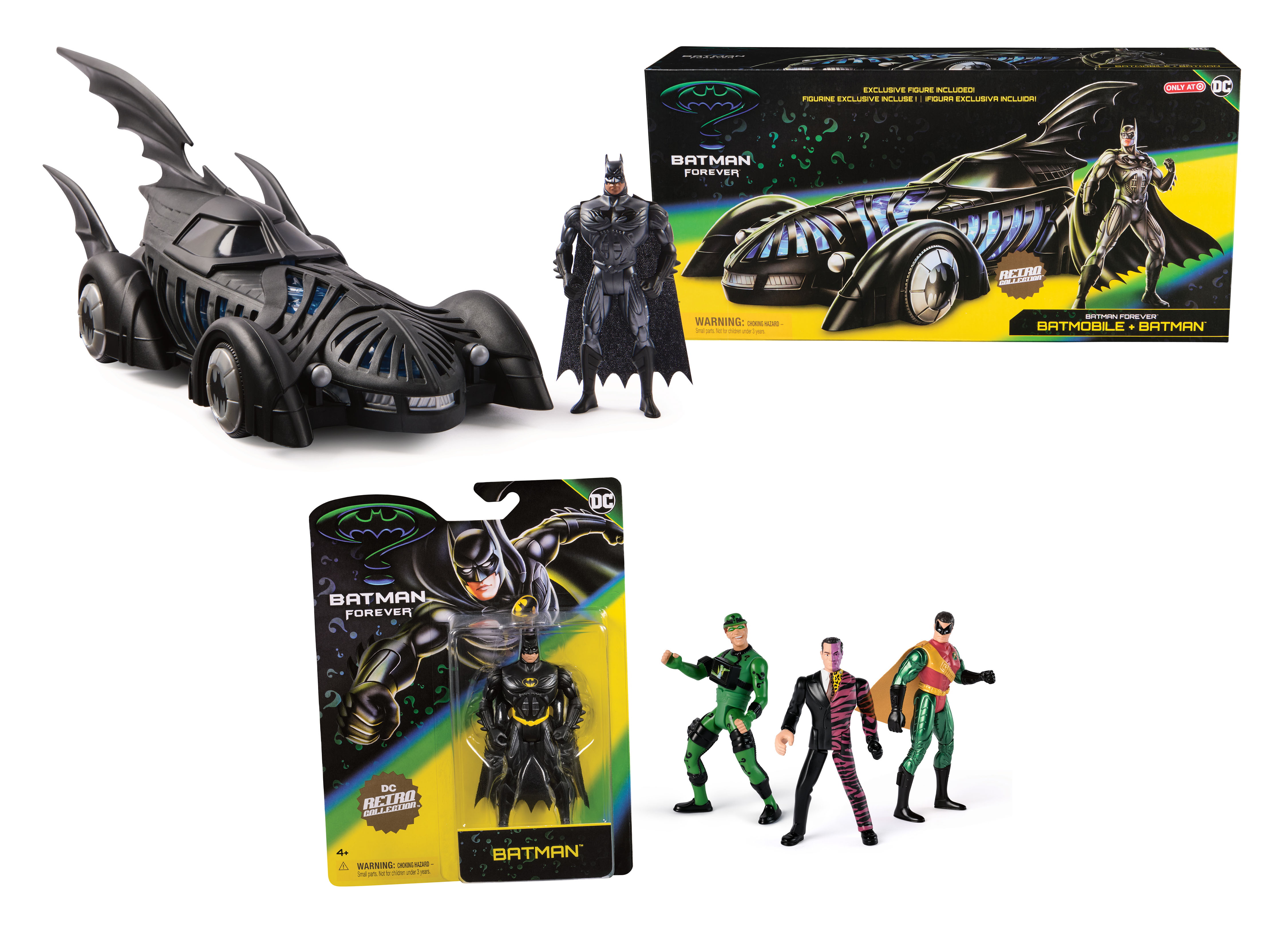 Batman Forever Lights the Bat-Signal with New Toyline and Batmobile ...