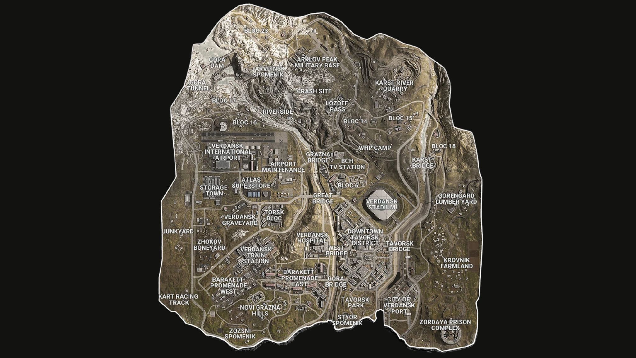 Call of Duty: Warzone Leak Reveals First Look at Verdansk POIs