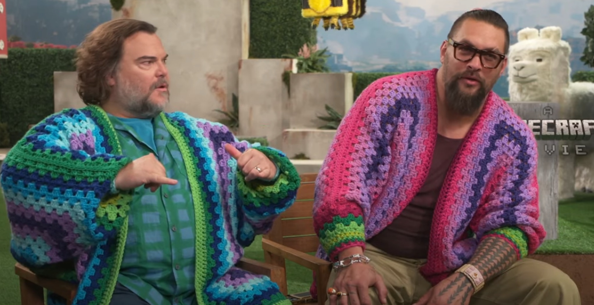 Minecraft’s Jack Black and Jason Momoa Reveal Which Video Games They’ve ...