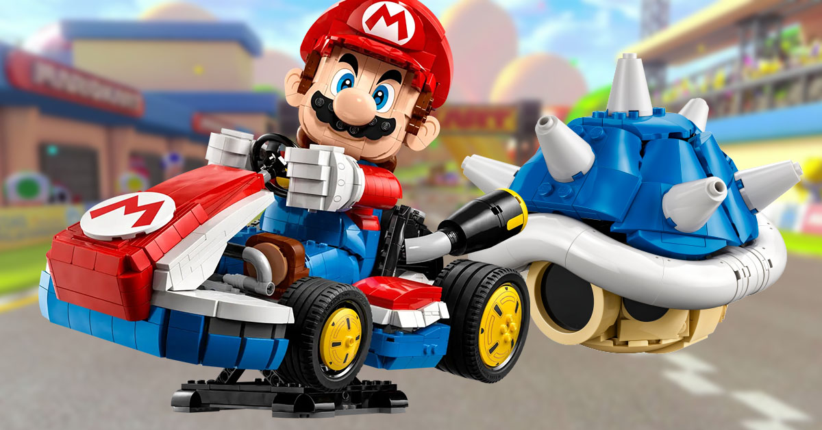 LEGO Mario Kart Set And Blue Shell Insiders Reward On Sale Now ...