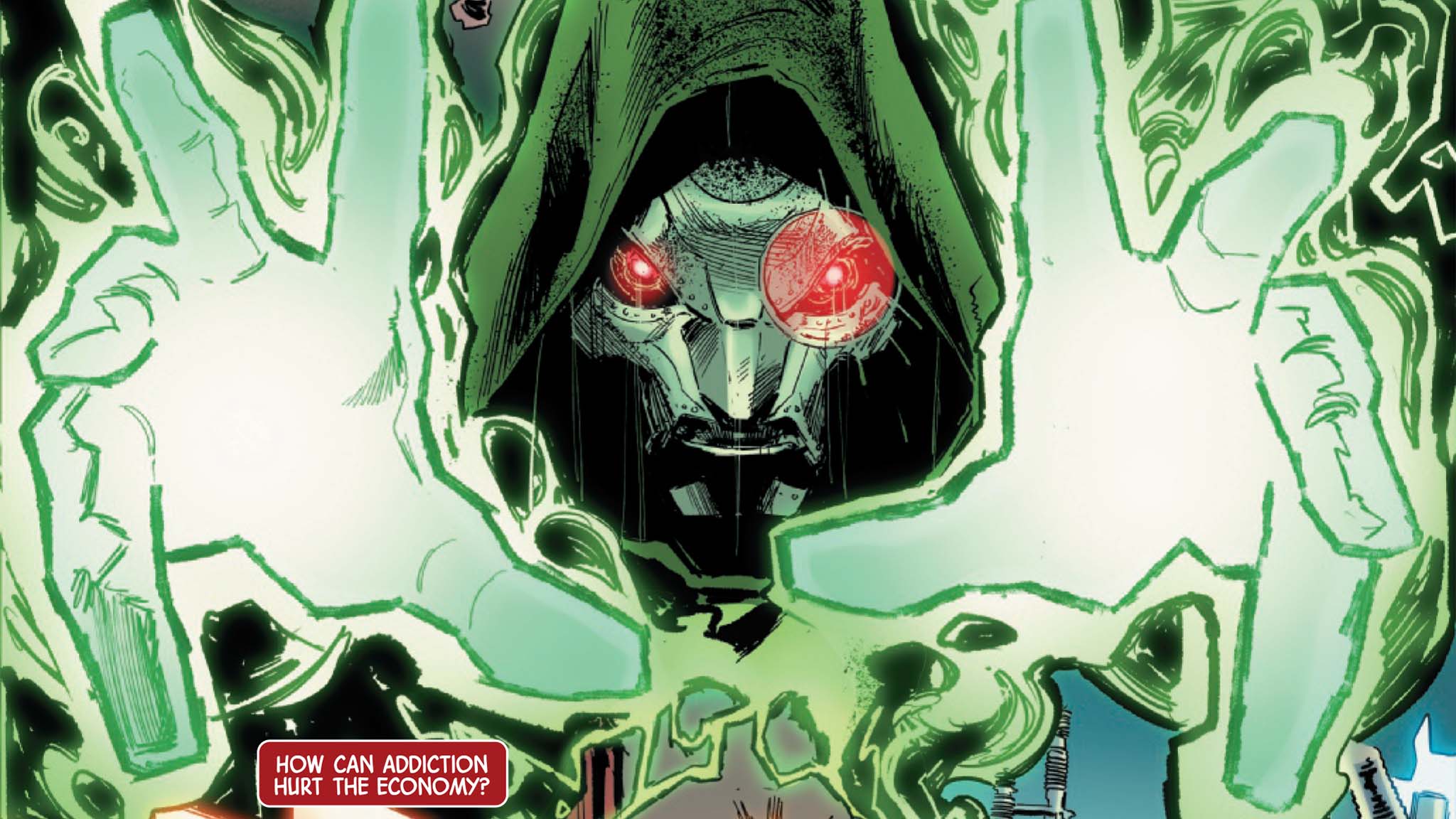 Red Hulk Moves From Captain America to Feud With Doctor Doom ...