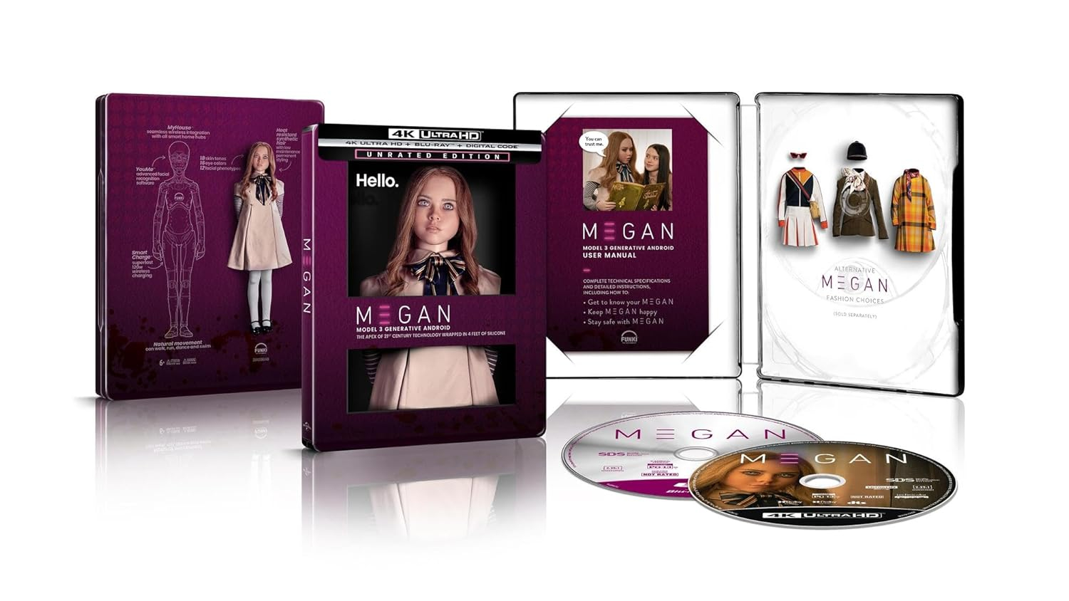 M3GAN Steelbook 4K Blu-ray Is On Sale Ahead of The Sequel - ComicBook.com