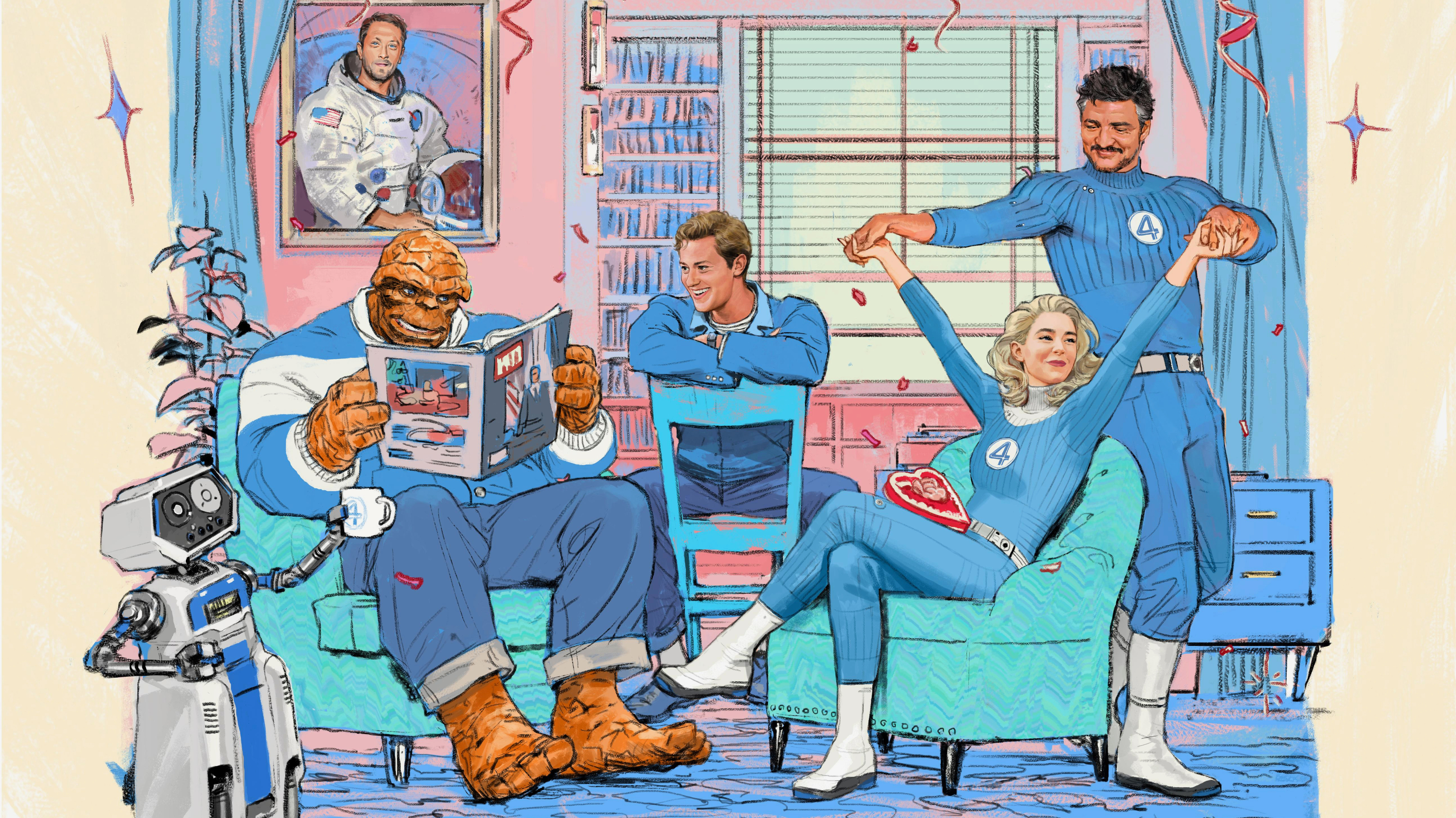 Fantastic Four: First Steps Getting First-Ever Canon MCU Comic From ...
