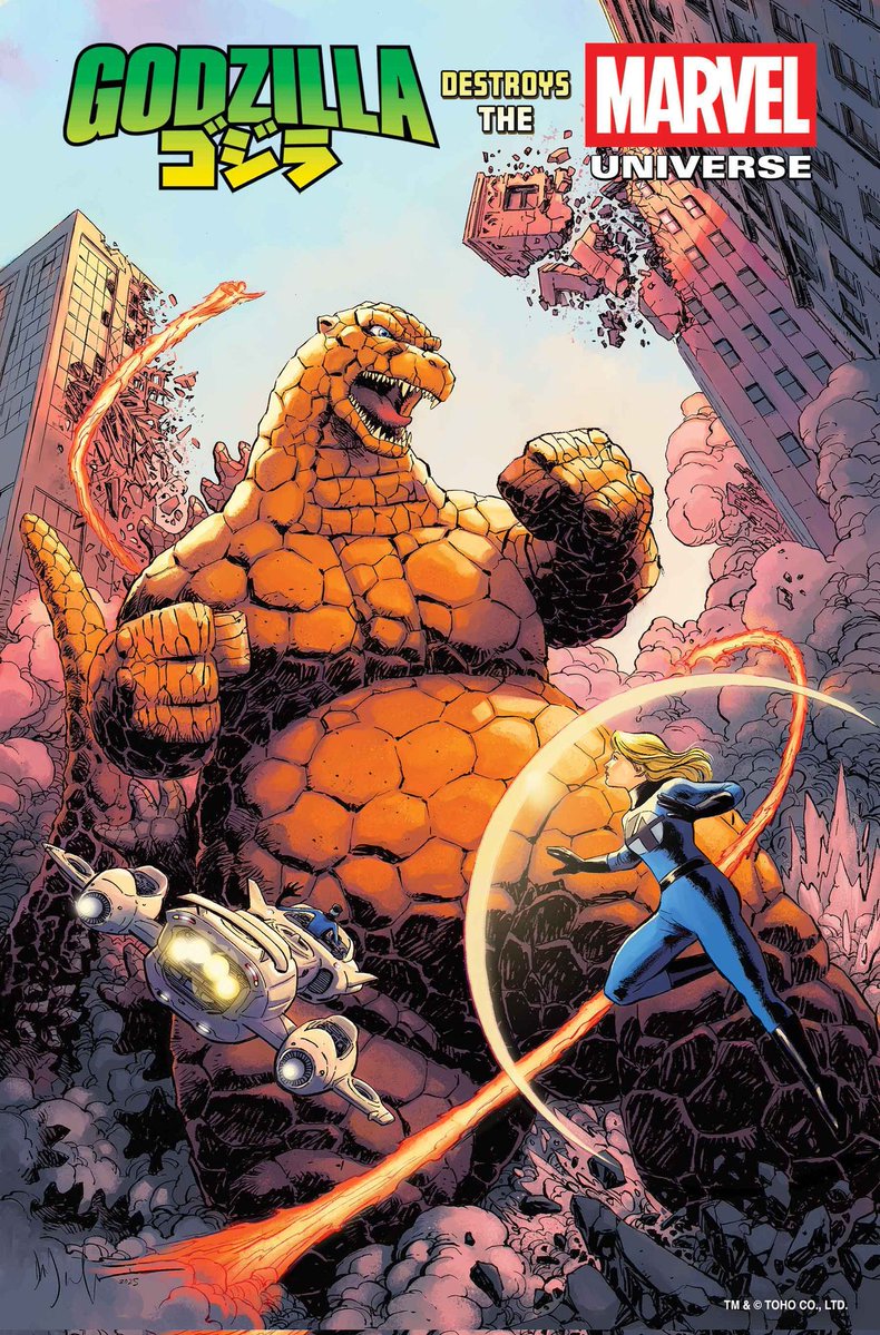 Godzilla And Marvel Have Created The Ultimate Kaiju Fusion - ComicBook.com