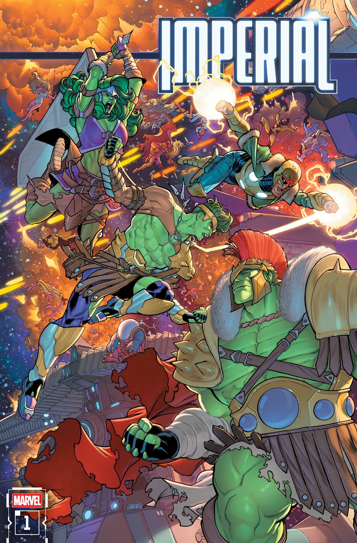 Imperial Hulks: Marvel Reveals New Look at Redesigned Hulk, She-Hulk ...