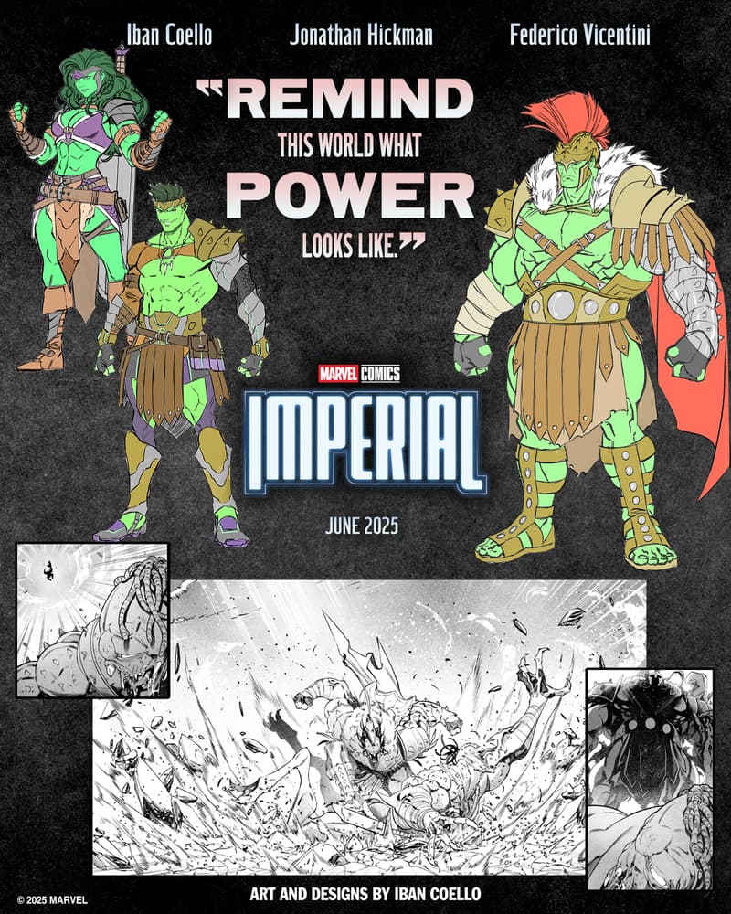 Imperial Hulks: Marvel Reveals New Look at Redesigned Hulk, She-Hulk ...