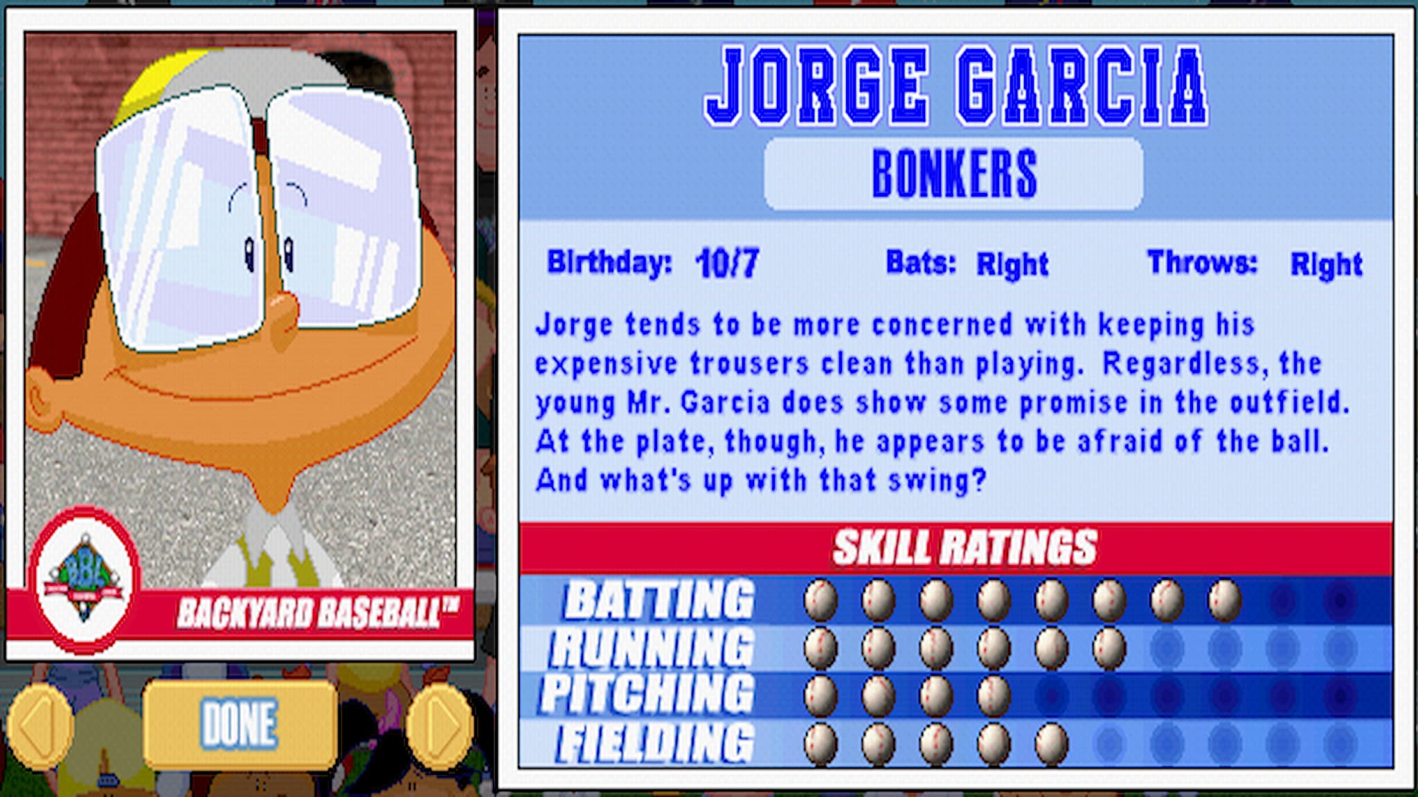 Ranking the Backyard Sports Kids