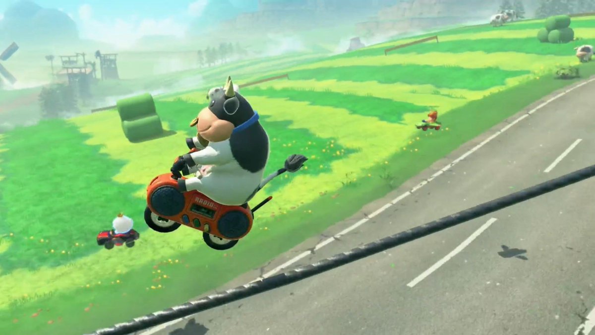 Mario Kart World's Cow Has a Big Drawback Compared to Other Racers