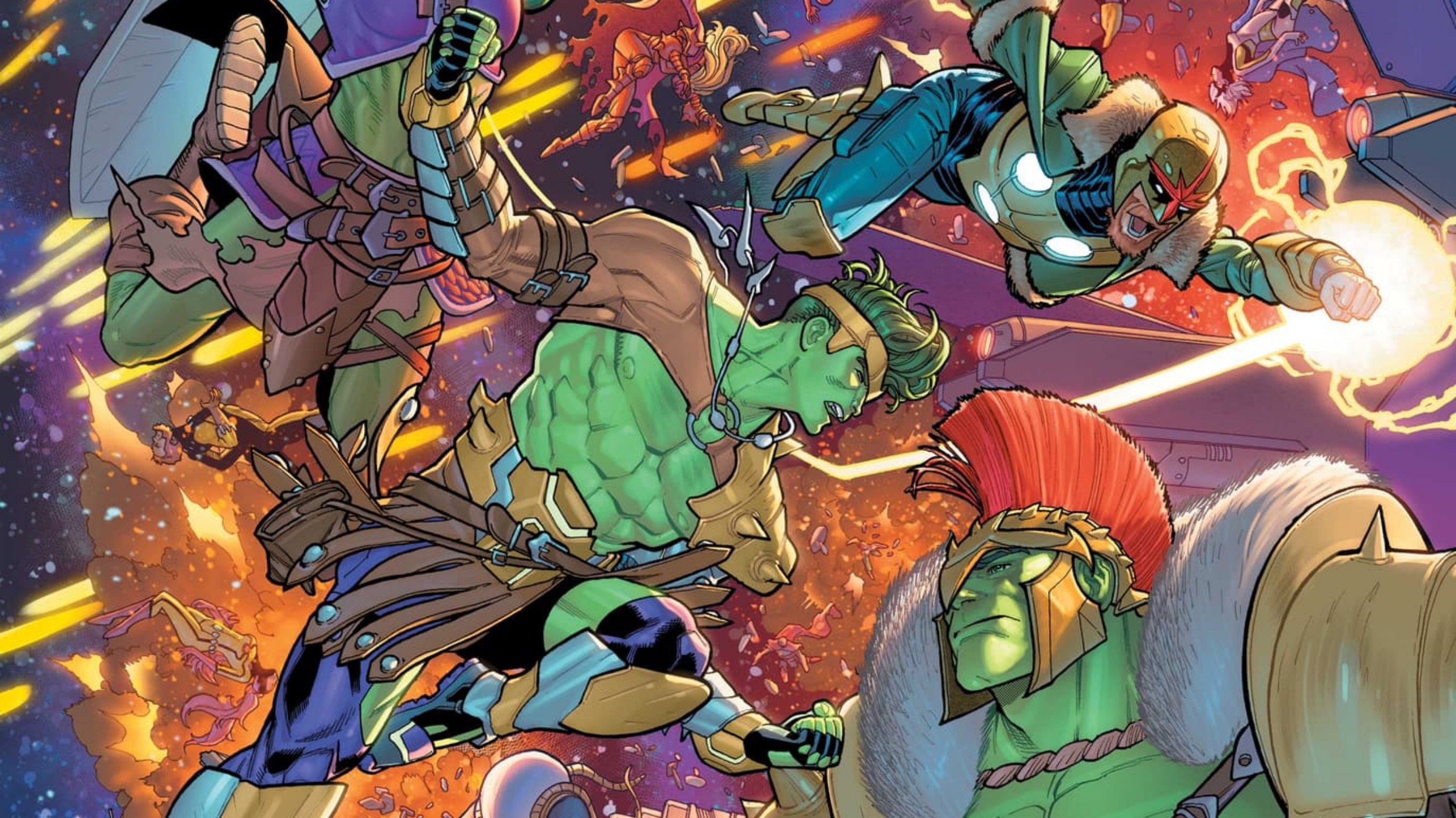 Imperial Hulks: Marvel Reveals New Look at Redesigned Hulk, She-Hulk ...