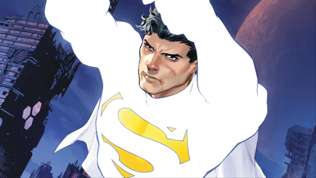 DC Just Gave Superman an All-White Costume, and It Kind of Rules