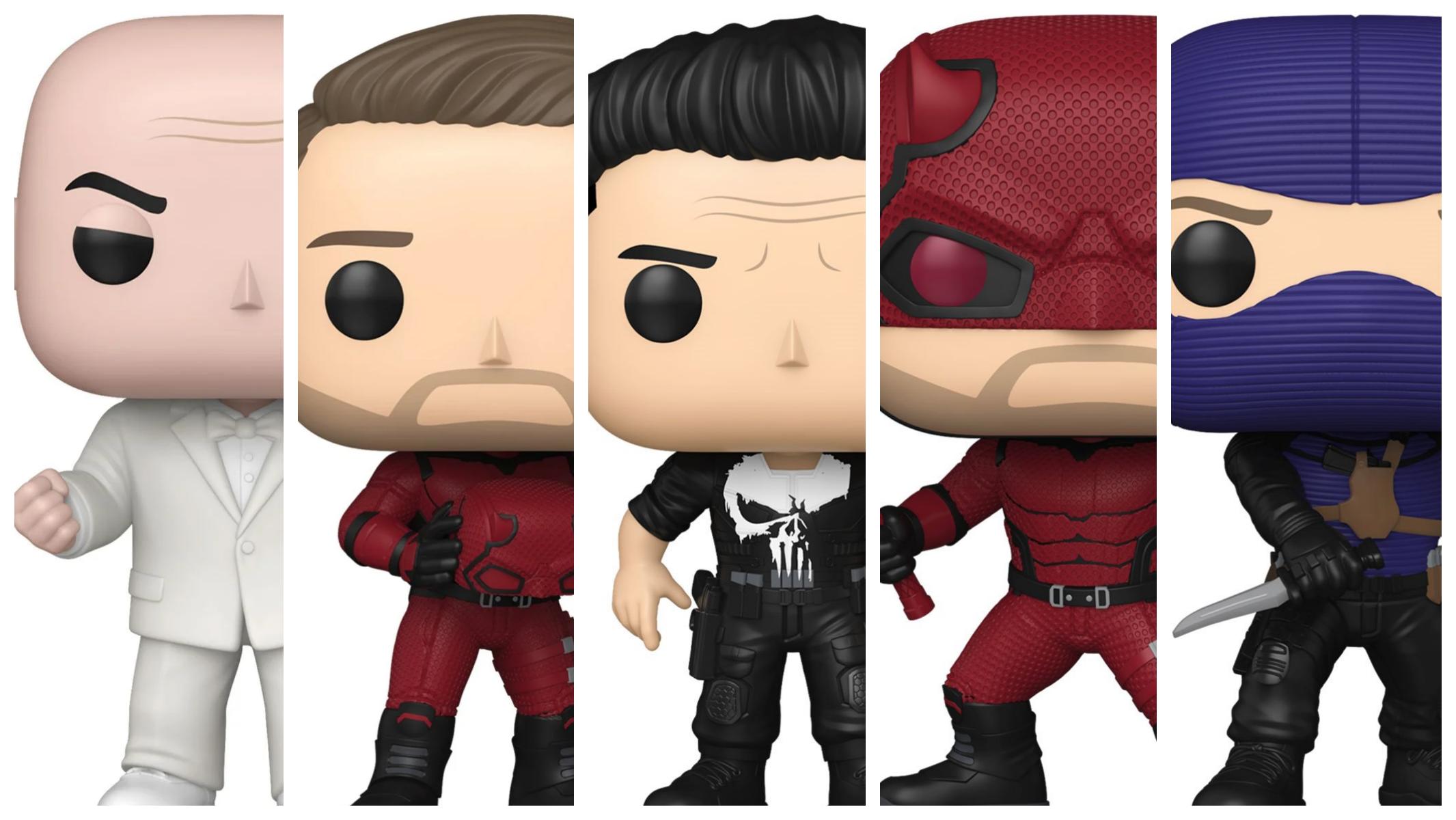 Daredevil: Born Again Funko Pops Include Punisher, Kingpin, and ...