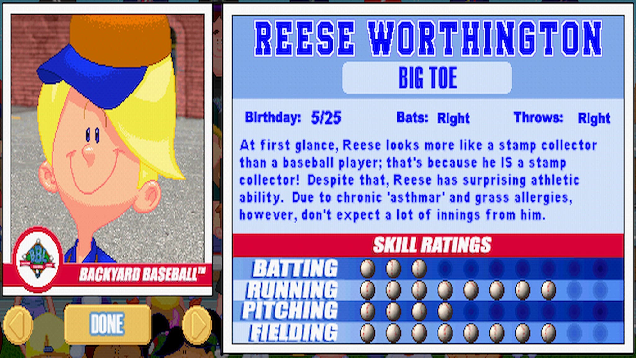 Ranking the Backyard Sports Kids