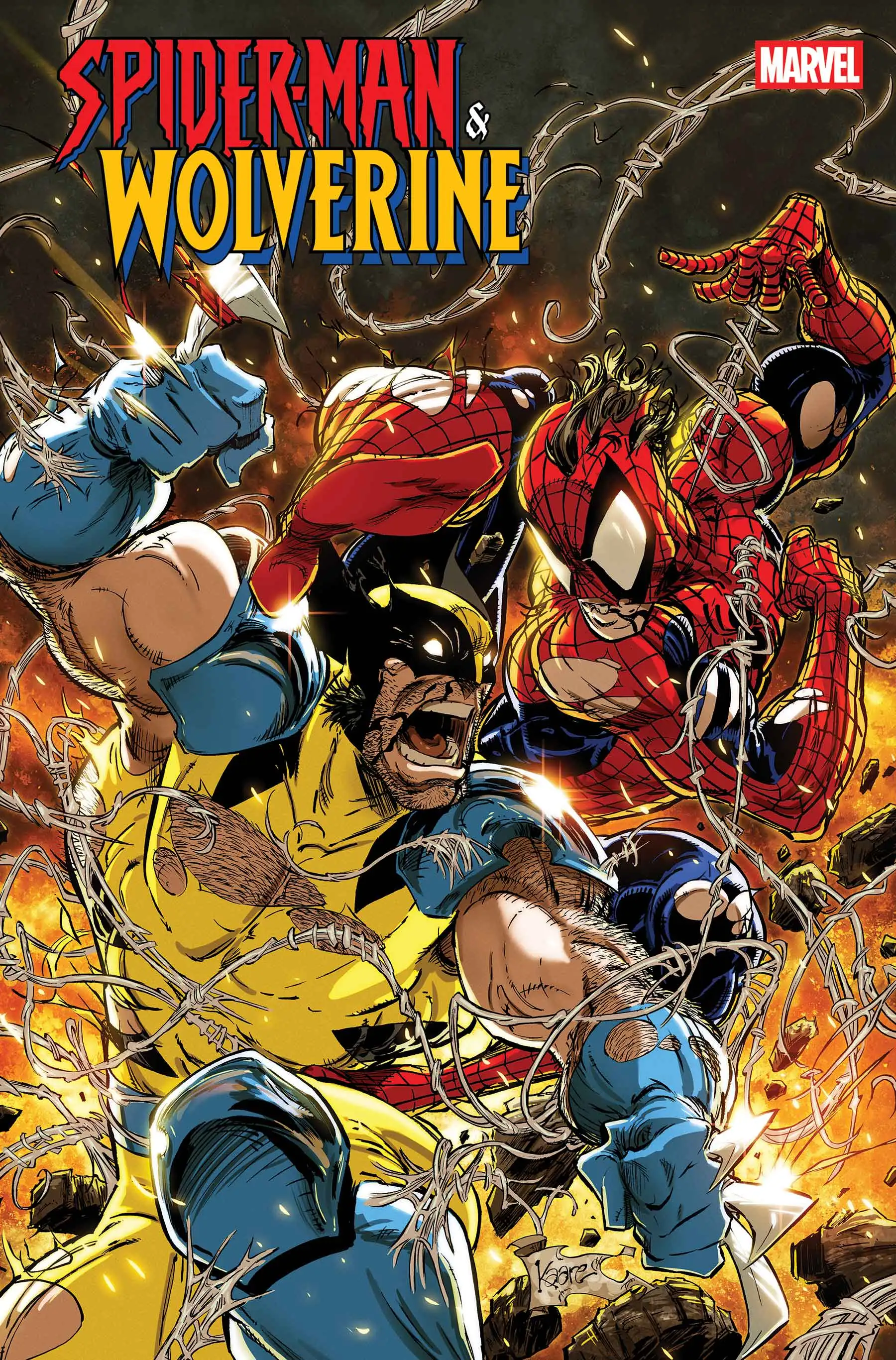 Marvel Teases Savage Spider-Man vs. Wolverine Fight