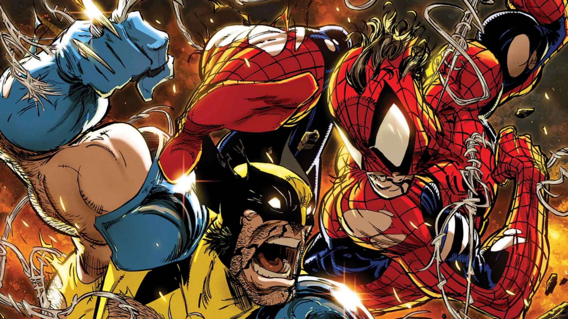 Marvel Teases Savage Spider-Man vs. Wolverine Fight