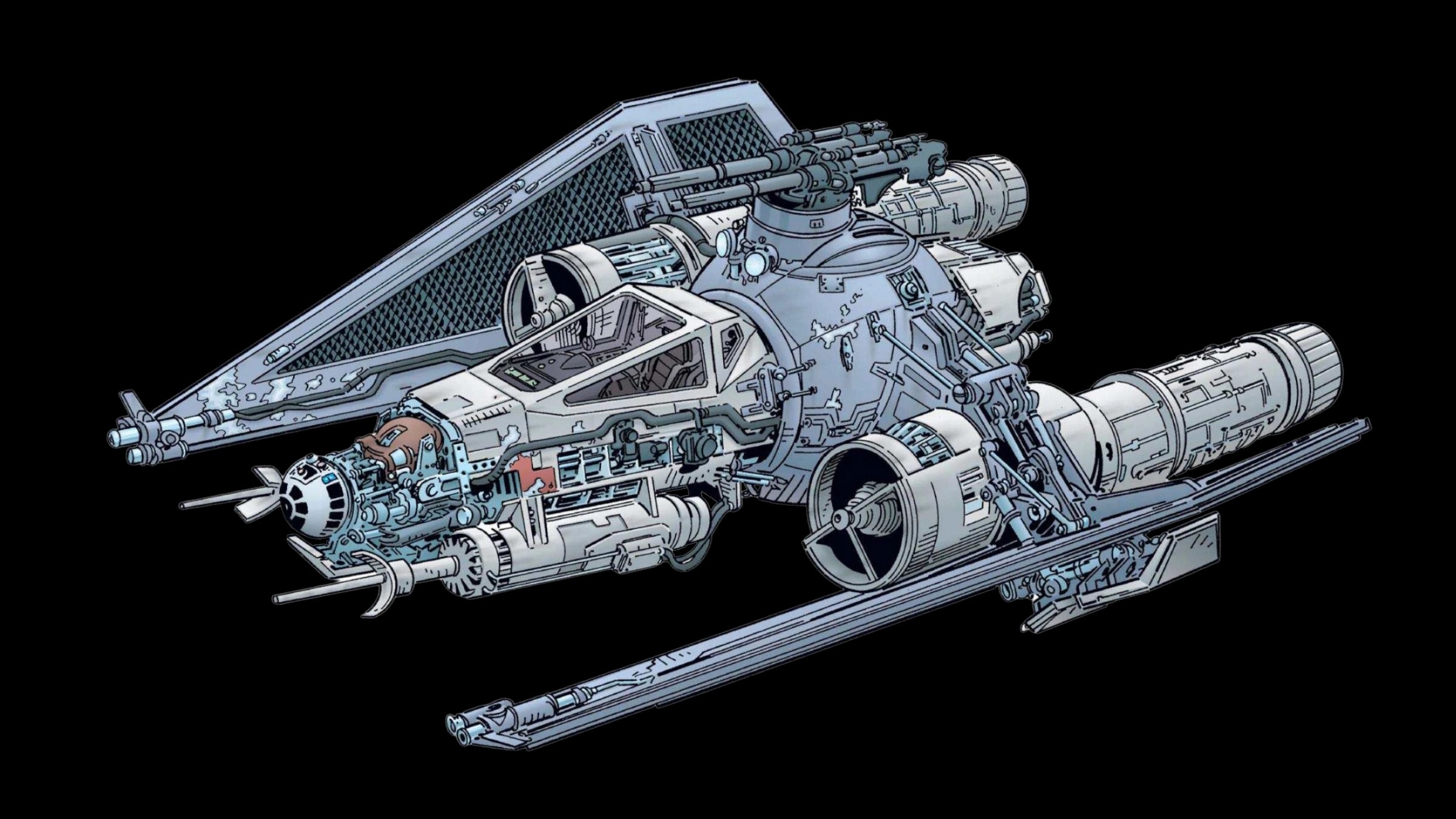 7 Most Unique Star Wars Ships Including The Millenium Falcon
