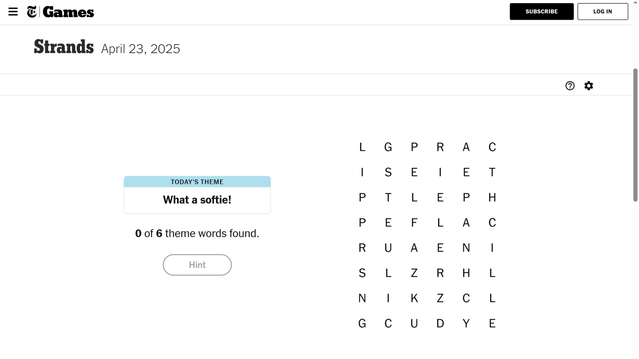 New York Times Strands Answers for April 23rd - ComicBook.com