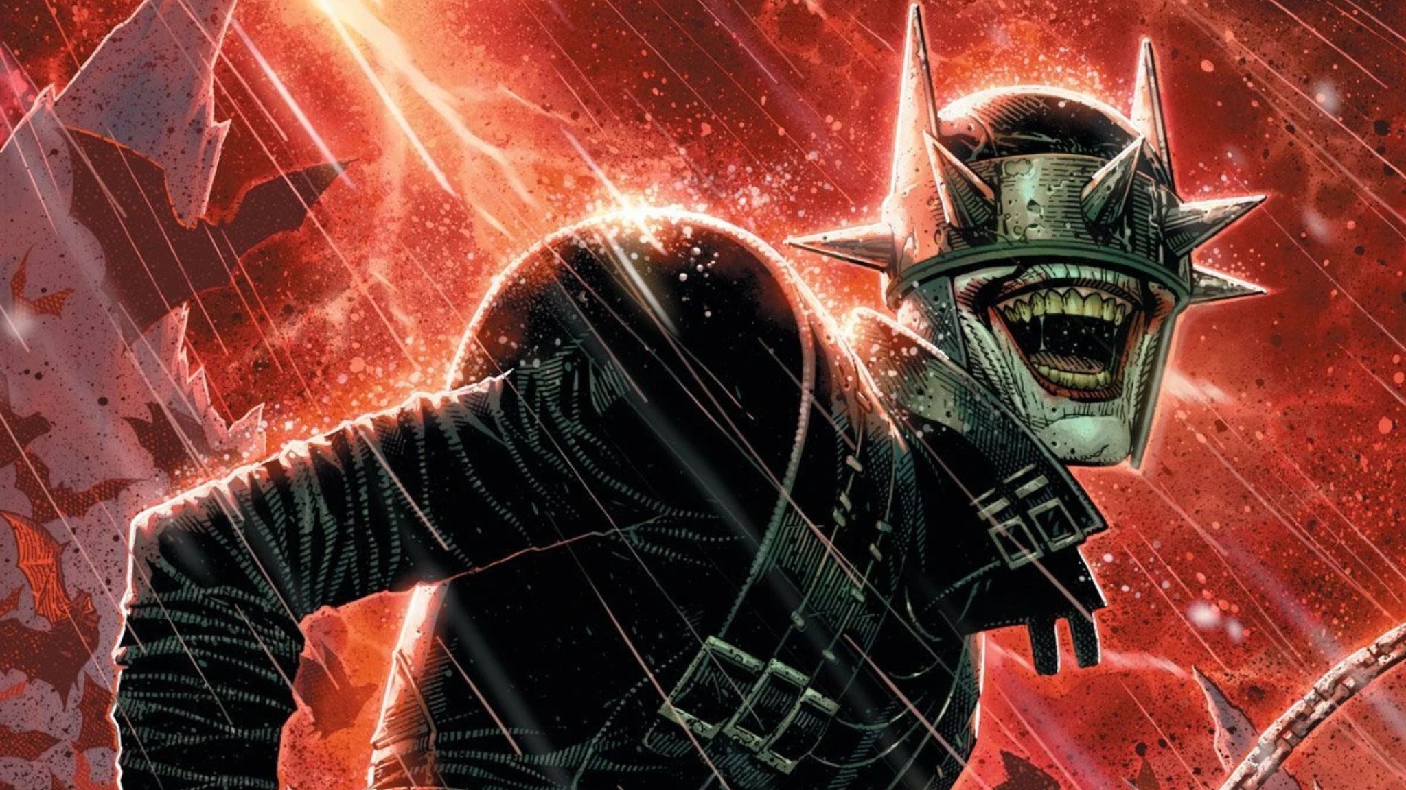 Batman Dons a Mad Max Inspired Costume to Fight His Robins - ComicBook.com