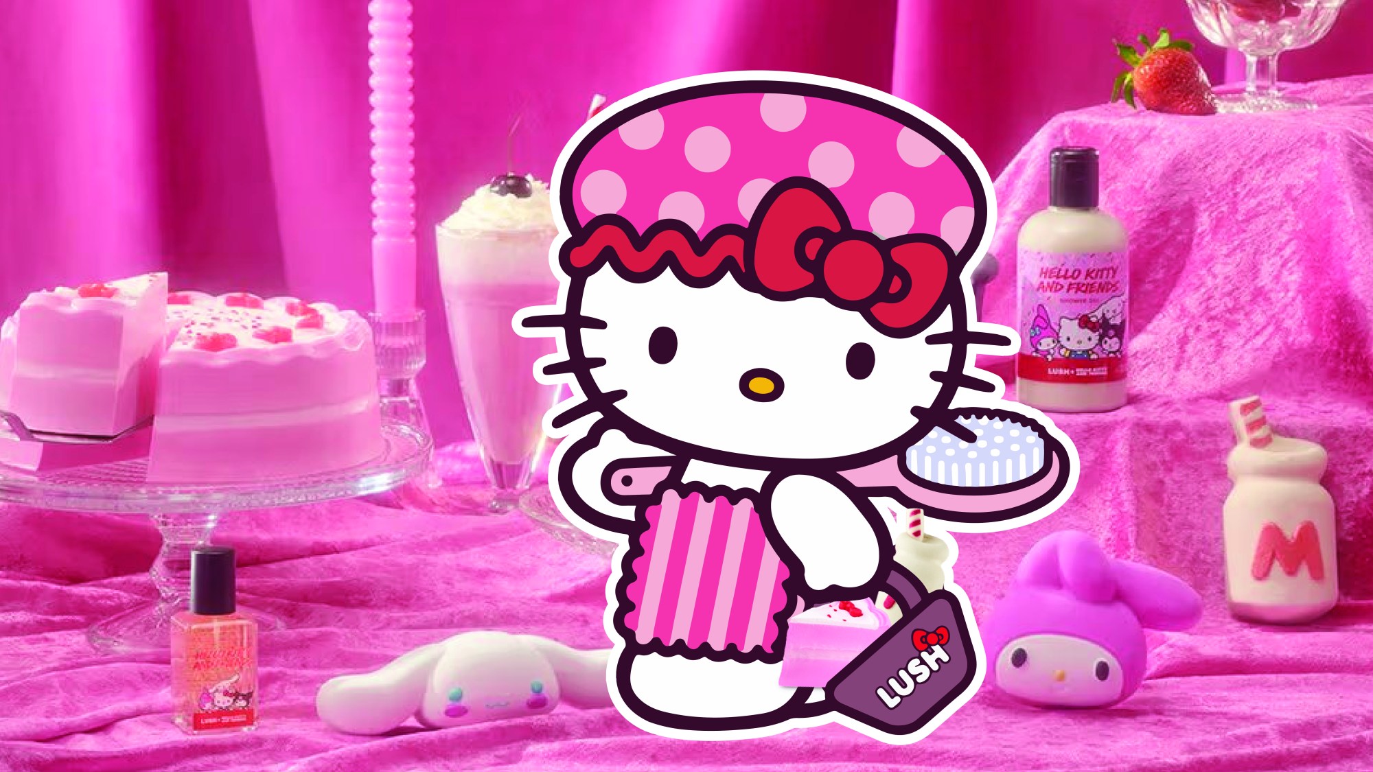 Hello Kitty & Friends Unveils Lush Collab - ComicBook.com
