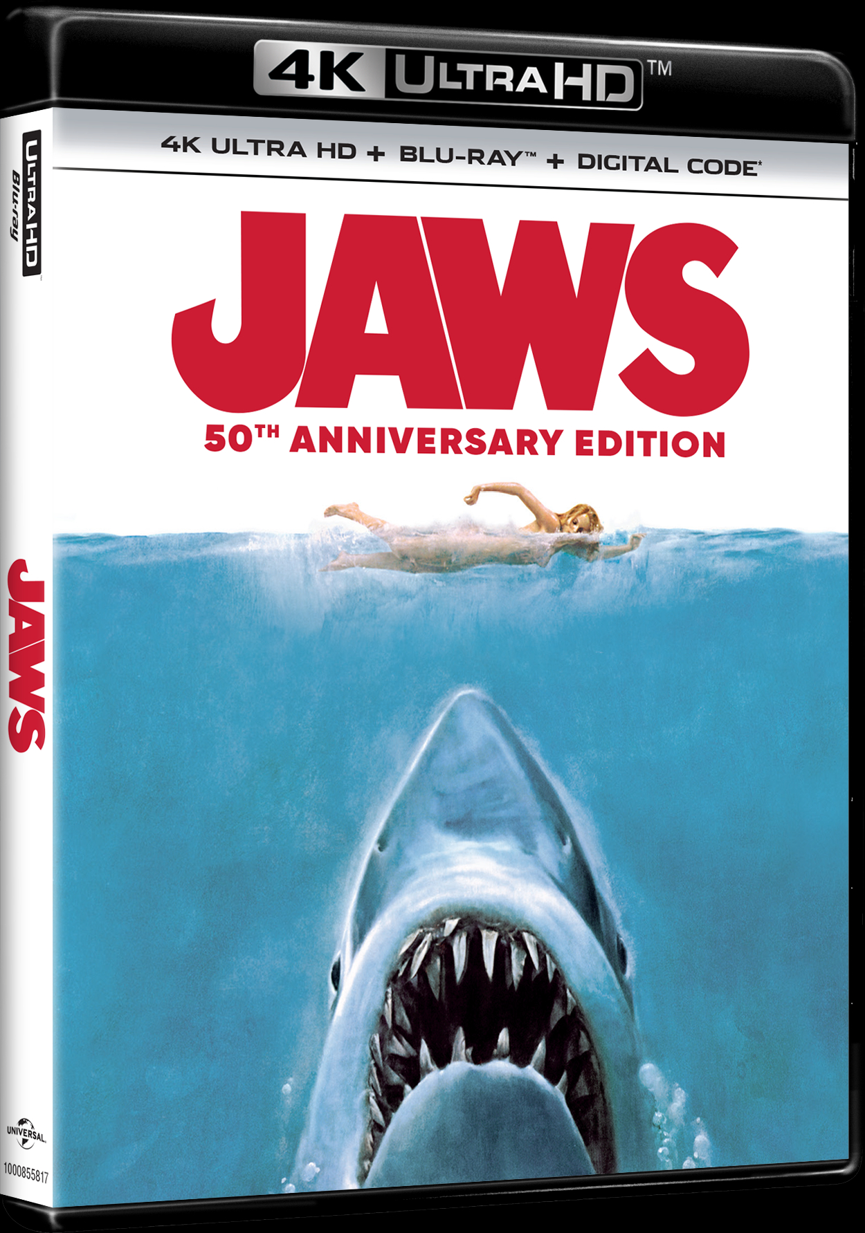 Jaws 50th Anniversary 4K Blu-ray Steelbook Includes a New Documentary ...