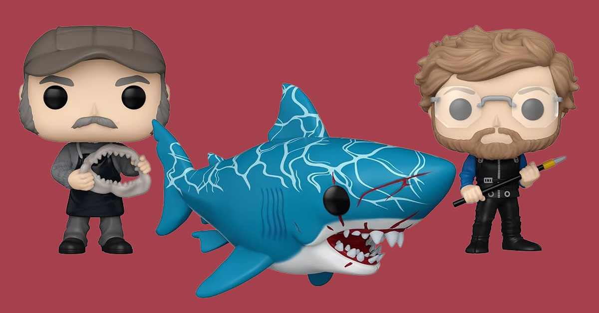 Funko Drops Jaws 50th Anniversary Pops With a Super-Sized Shark ...