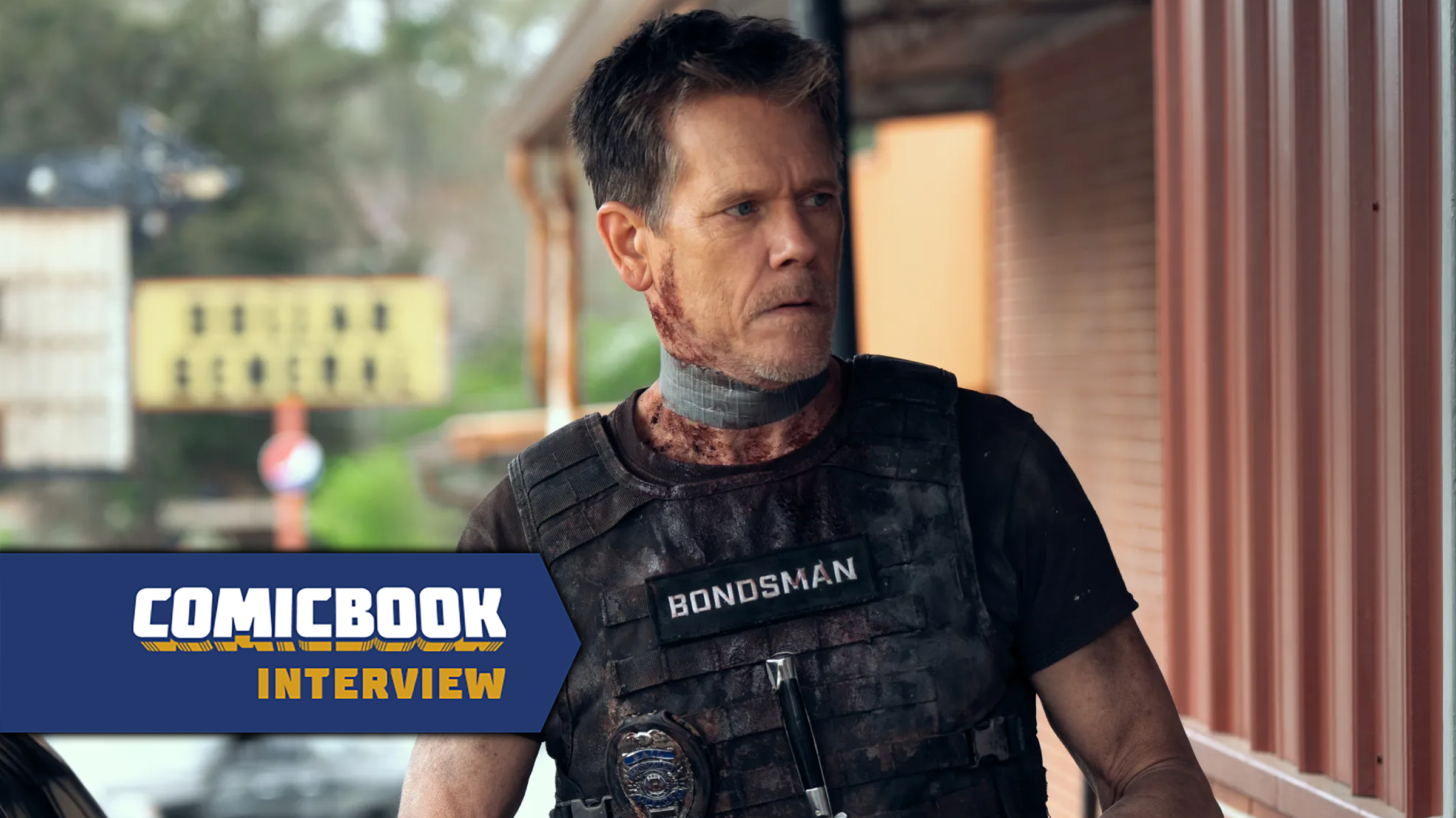 Kevin Bacon Talks Being an Otherworldly Bounty Hunter in The Bondsman ...