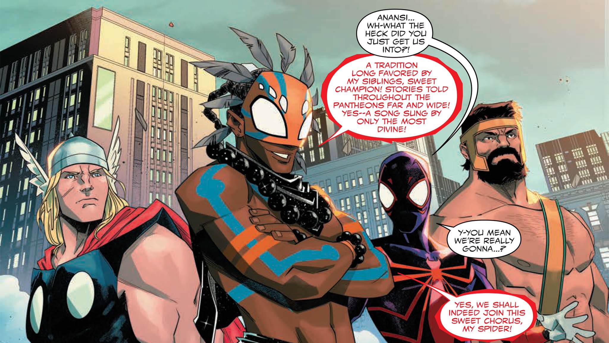 Marvel's Gods Are Going to War (and Spider-Man Is Stuck in the Middle ...