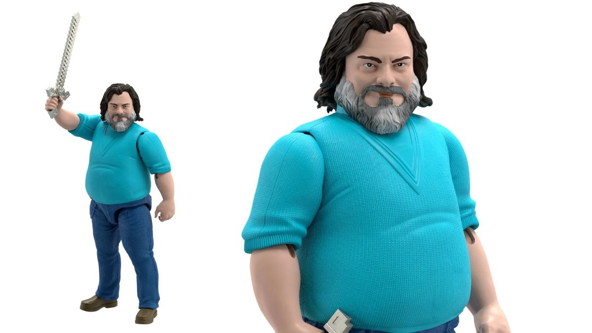 Here's Where To Get The Minecraft Movie Jack Black Action Figure ...