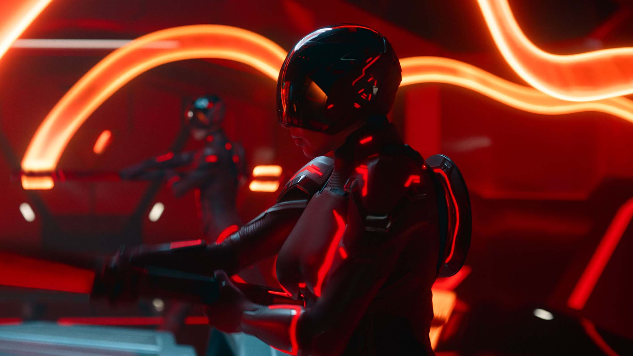New Tron: Ares Footage Reveals Thrilling Lightcycle Sequence & More at ...