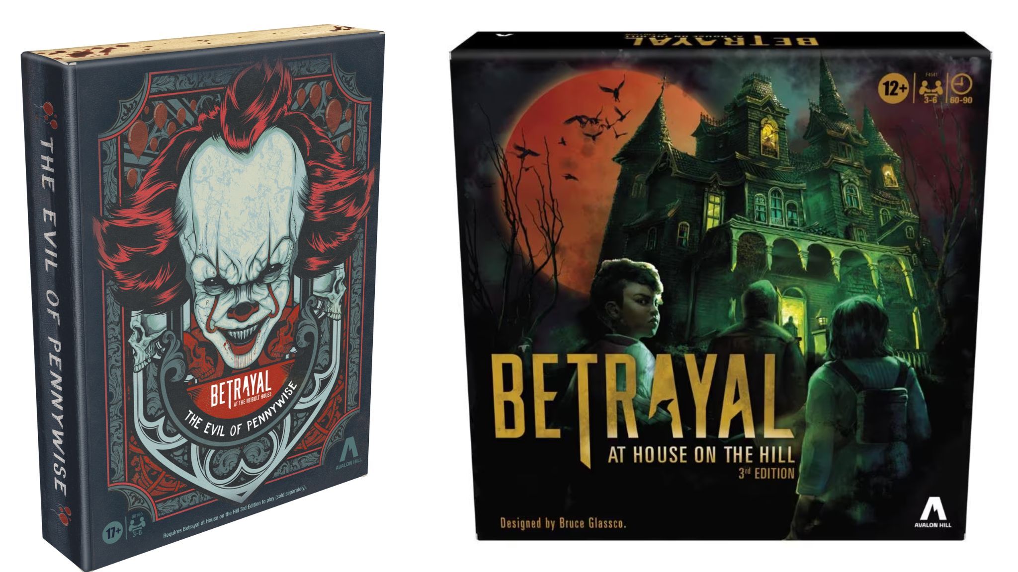 Betrayal at House on the Hill Reveals New Evil of Pennywise IT Expansion