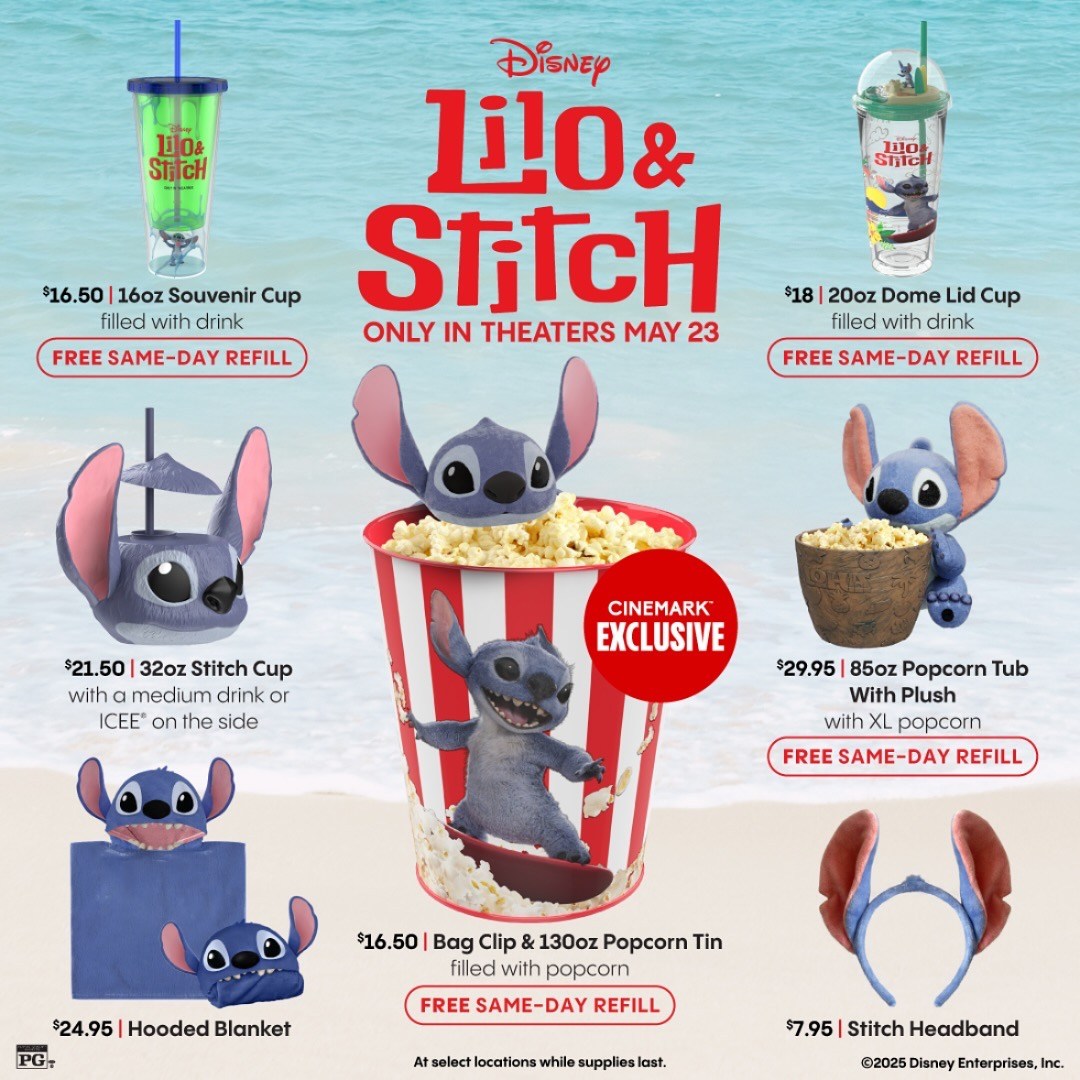 Lilo & Stitch Movie Merch Has a Cute & Fluffy Popcorn Bucket ...