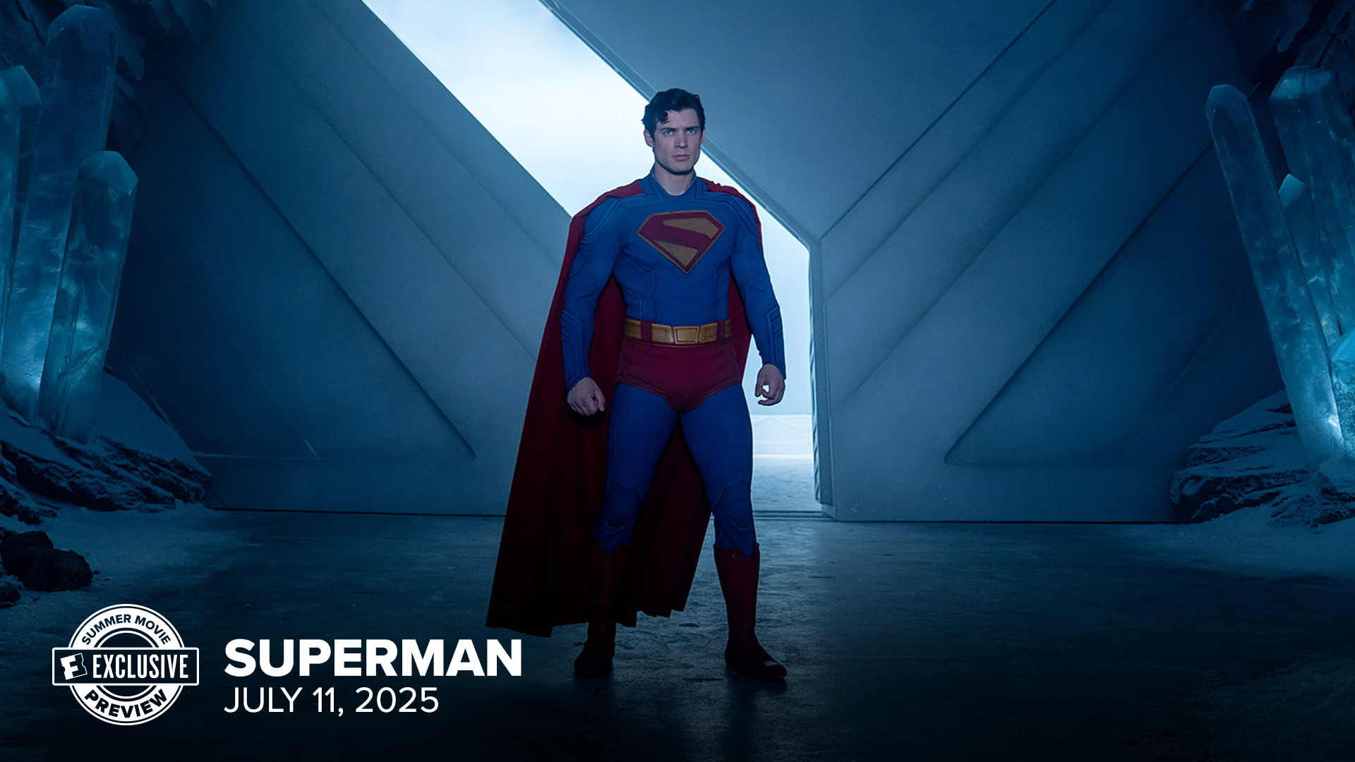 David Corenswet Strikes an Iconic Pose In a New Look at Superman ...