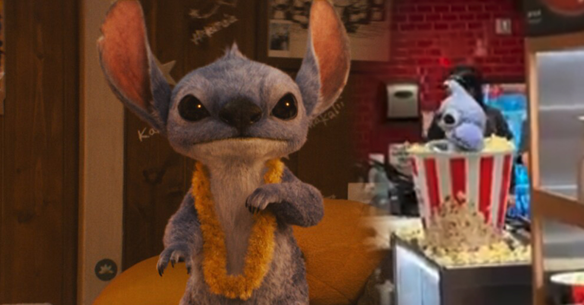 Stitch Surprises Moviegoers to Promote Disney Remake (And It's Perfect ...
