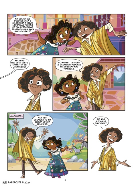 Papercutz Reveals New Adventures of Encanto Spanish Language Edition ...