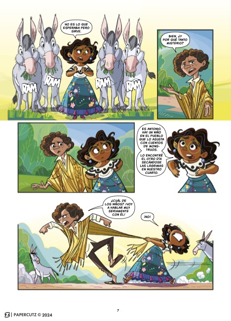 Papercutz Reveals New Adventures of Encanto Spanish Language Edition ...