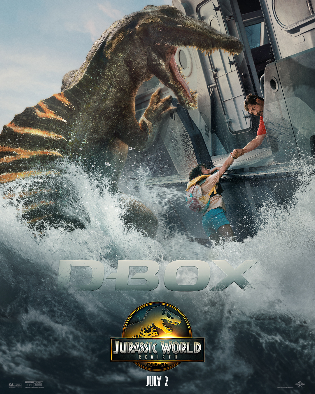 Jurassic World Rebirth Releases New Posters of Mutant Dinosaurs ...