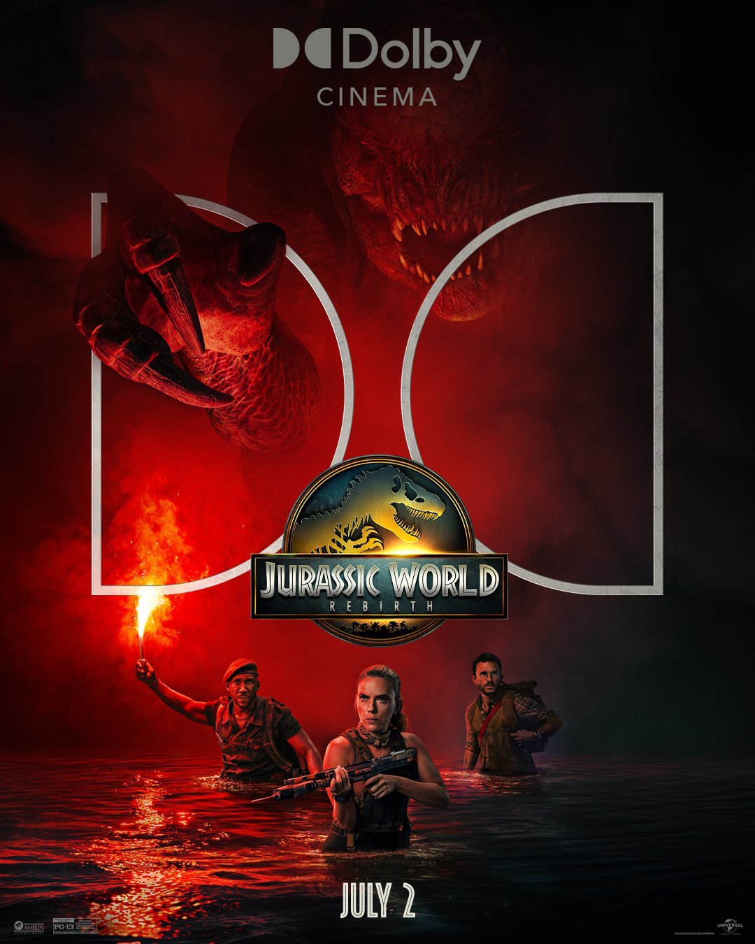 Jurassic World Rebirth Releases New Posters of Mutant Dinosaurs ...
