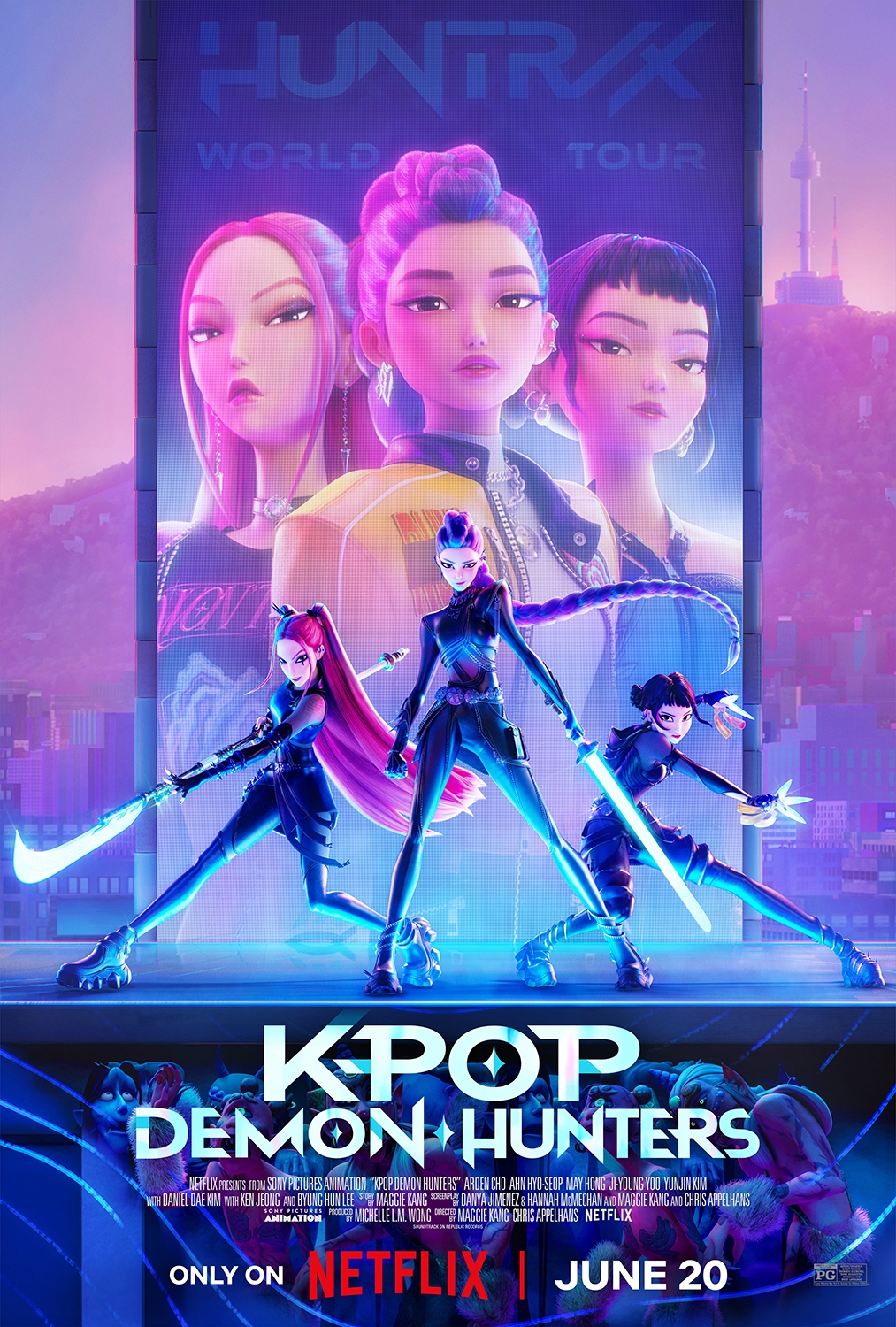 Netflix's KPop Demon Hunters Drops Trailer & Poster Ahead of Summer Premiere