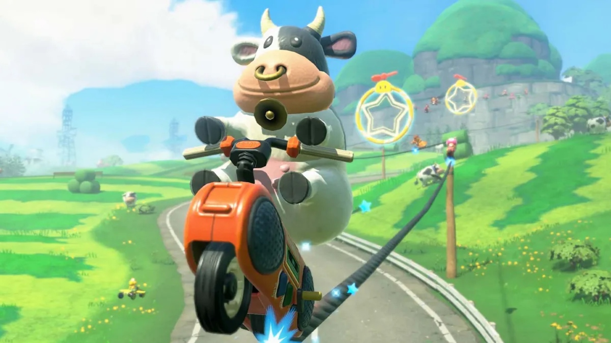 Mario Kart World Reveals the Origin of the Cow Racer - ComicBook.com