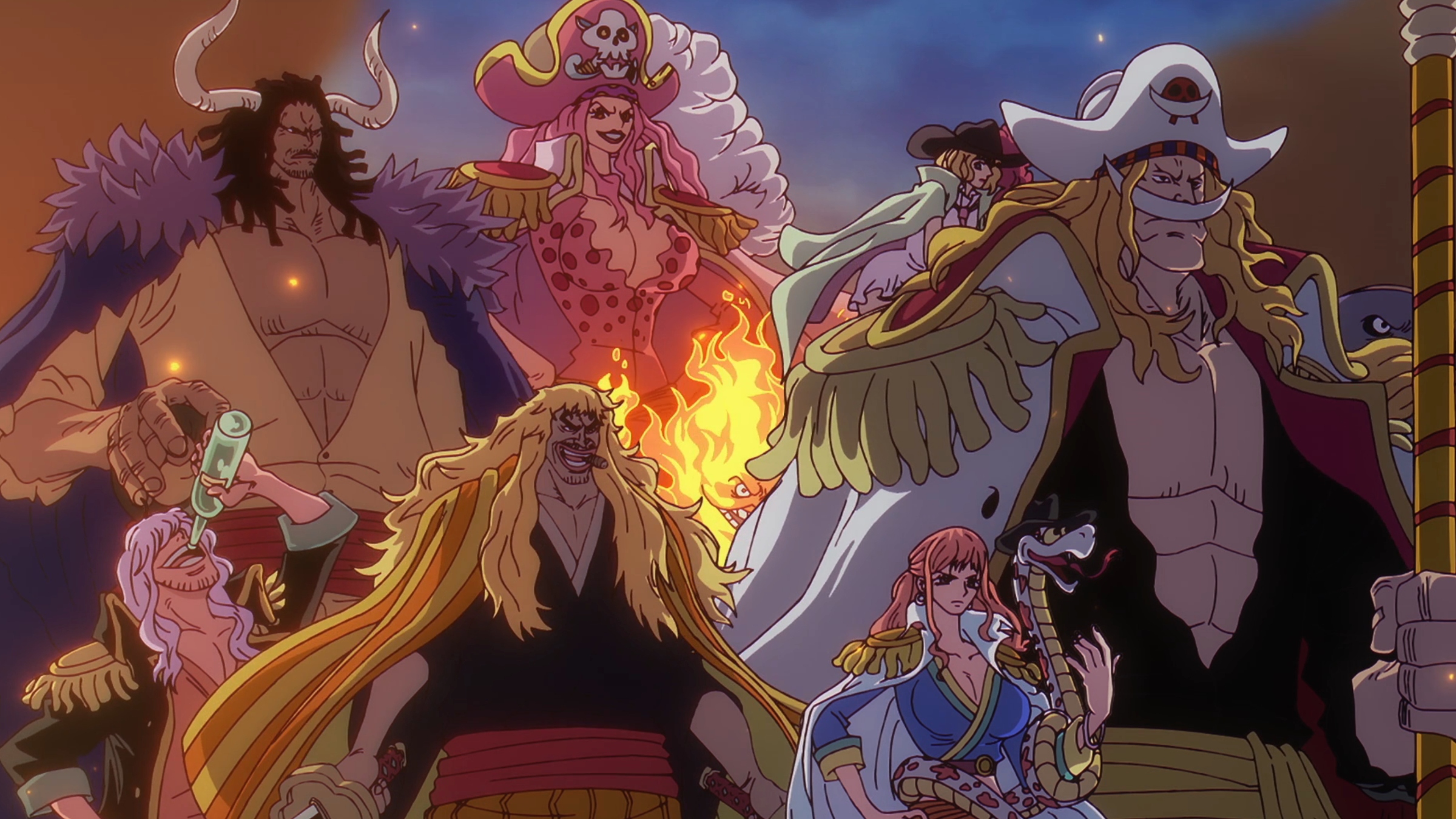One Piece Finally Brings the Rocks Pirates to Anime With New Flashback
