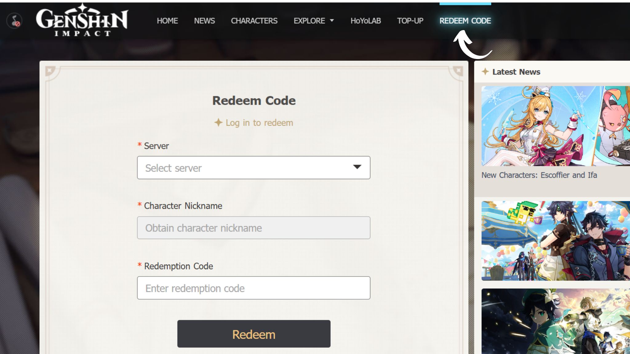 New Genshin Impact Code Offers Free Primogems, Items, and More
