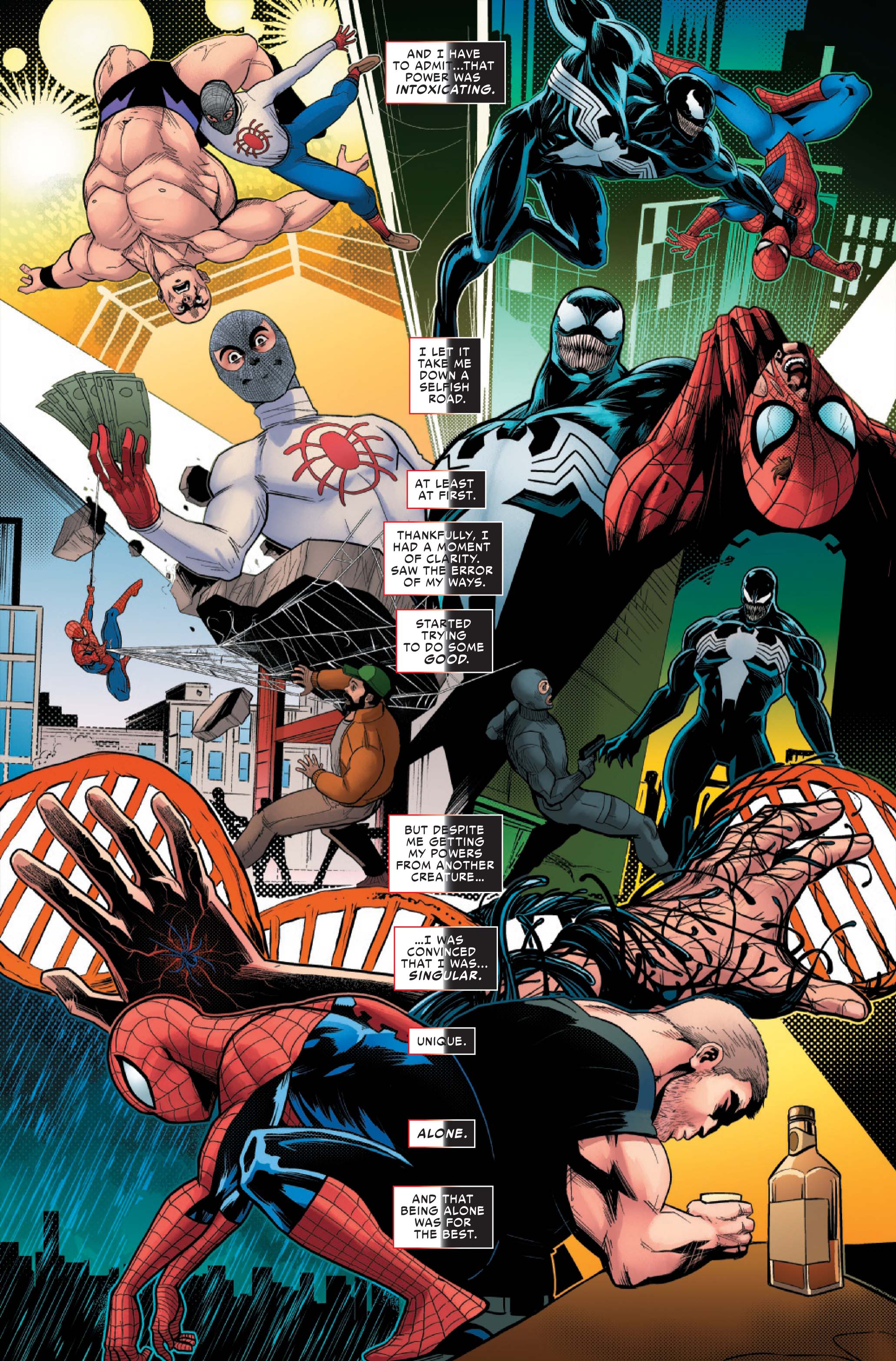 Spider-Man and Venom Collide in Spider-Verse vs. Venomverse - ComicBook.com