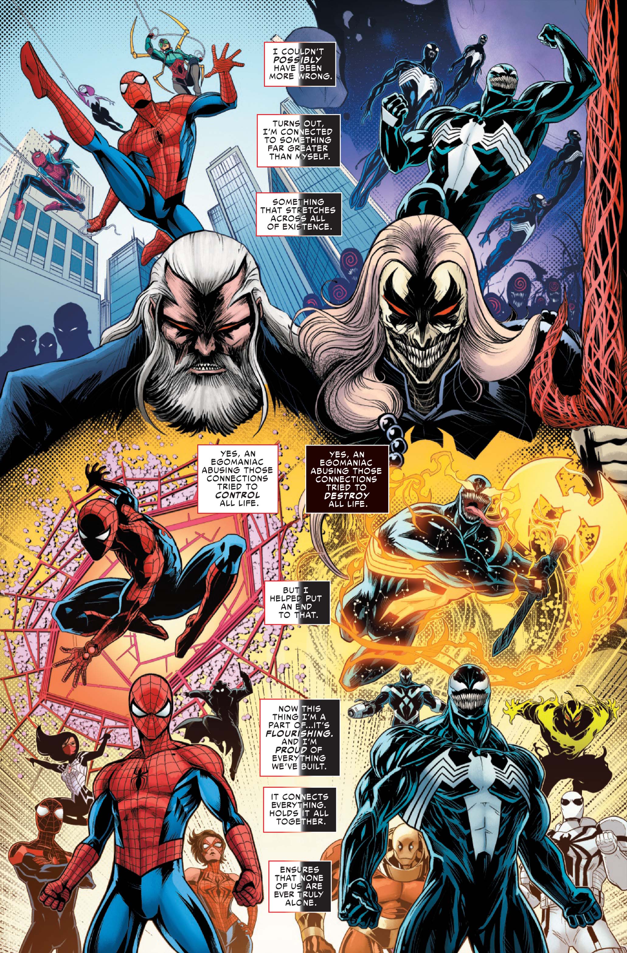 Spider-Man and Venom Collide in Spider-Verse vs. Venomverse - ComicBook.com
