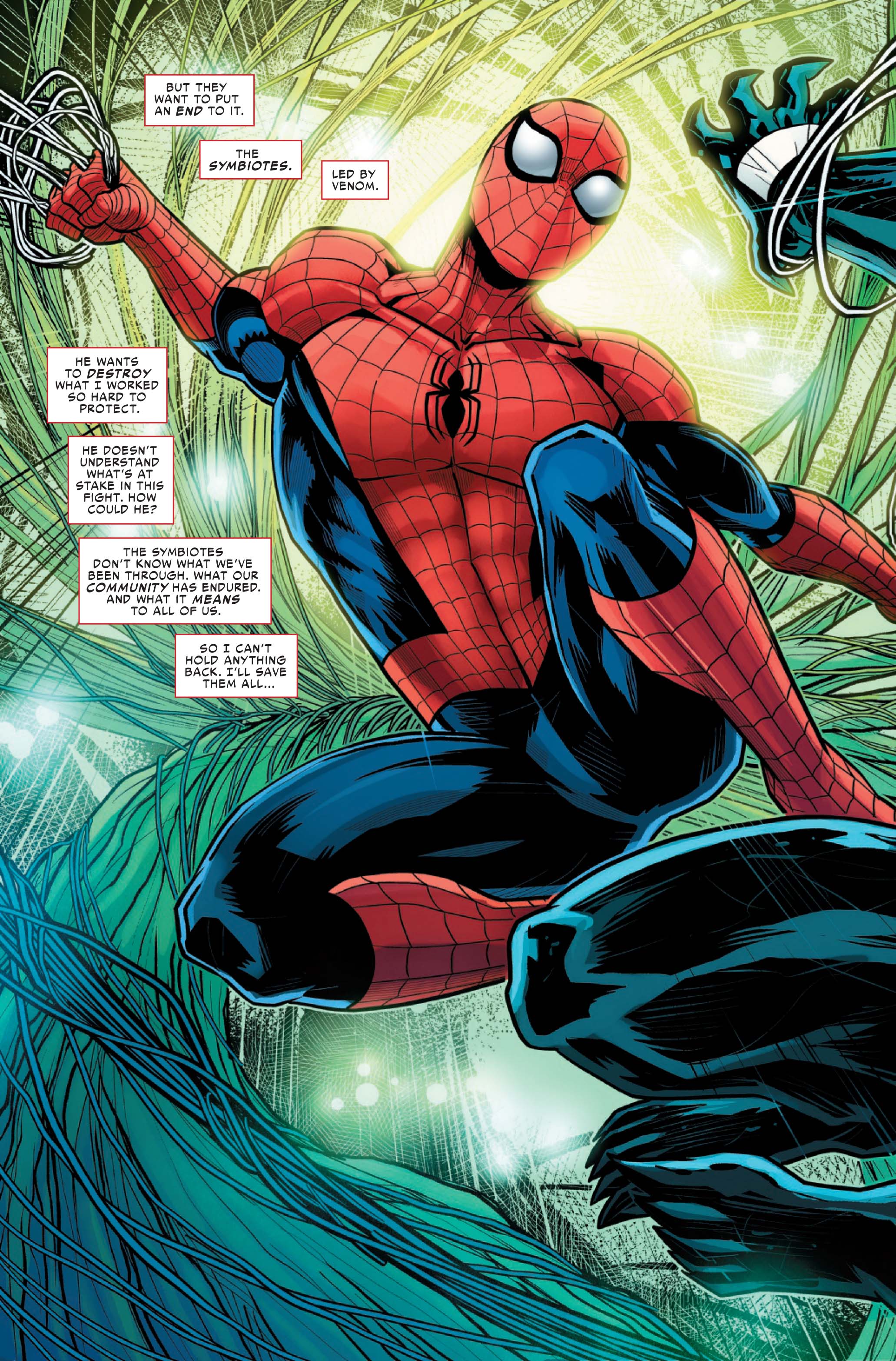 Spider-Man and Venom Collide in Spider-Verse vs. Venomverse - ComicBook.com
