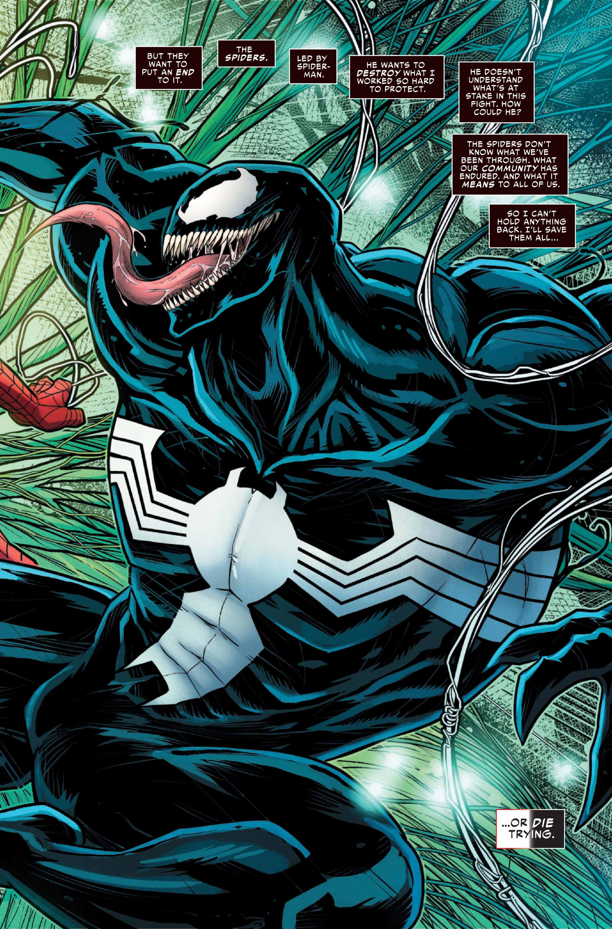 Spider-Man and Venom Collide in Spider-Verse vs. Venomverse - ComicBook.com