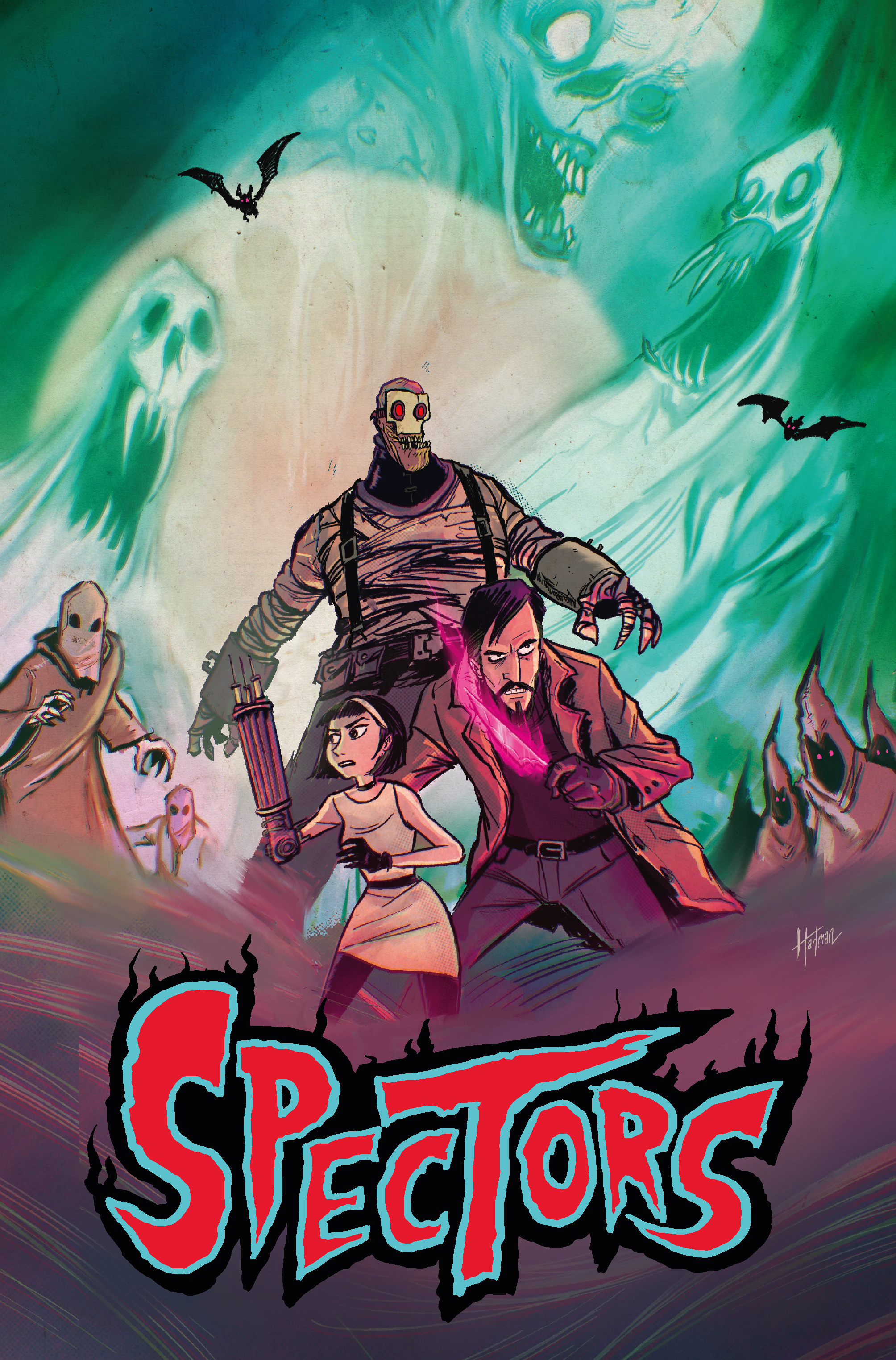 Horror Graphic Novel Spectors Introduces a Team of Oddball Cult Busters ...