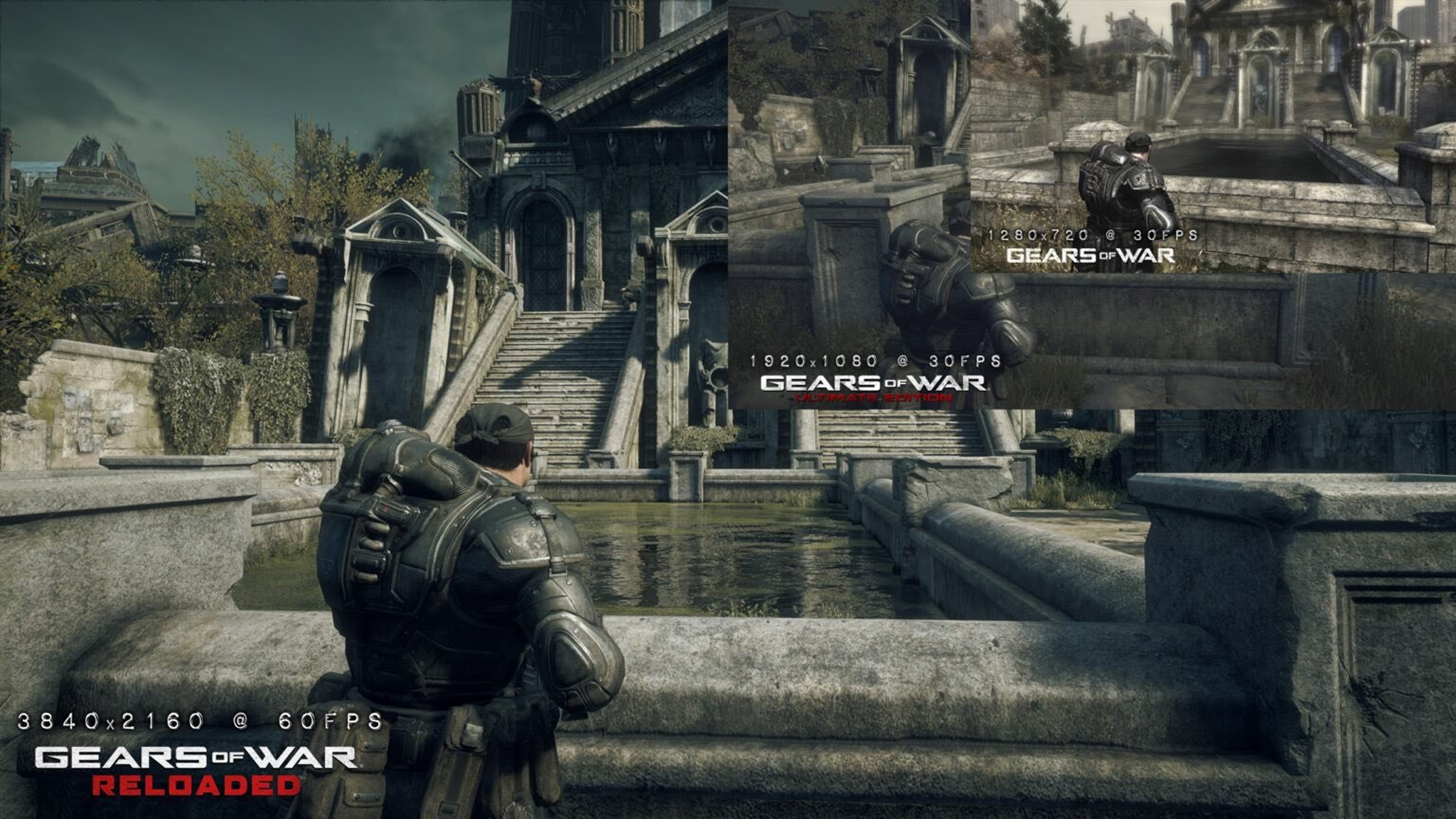 Gears of War Remaster Releases First Images Showing Major Visual ...
