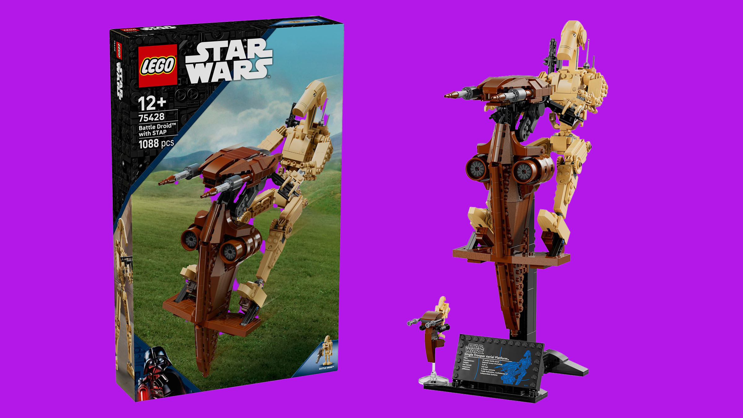 LEGO Star Wars Summer 2025 Sets Include a Battle Droid With STAP ...