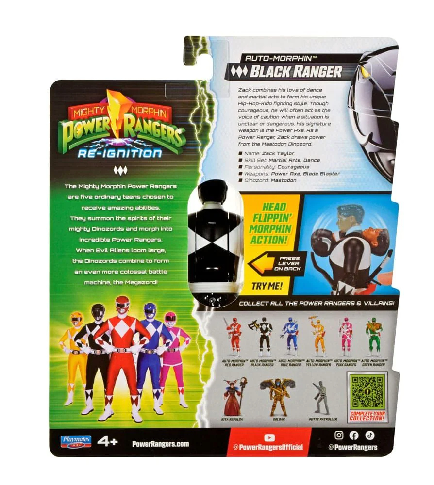 Playmates Toys First Mighty Morphin Power Rangers Figures Are Up For ...